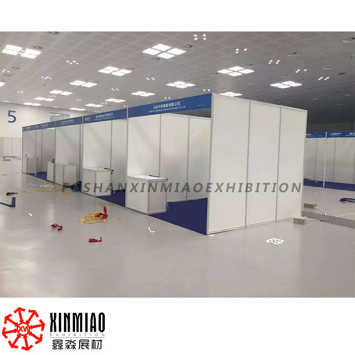 3X3M Standard System Booth, China Modular Aluminum Booth Exhibition ...