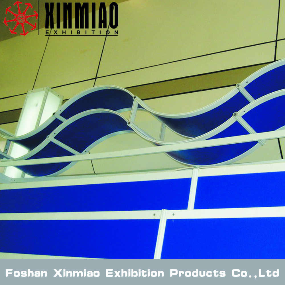 R8 Wall Panel with Curved Fascia, Temporary exhibition board Wall Panel ...