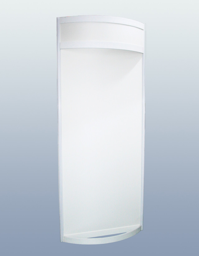 R8 Wall Panel with Curved Fascia, Temporary exhibition board Wall Panel ...