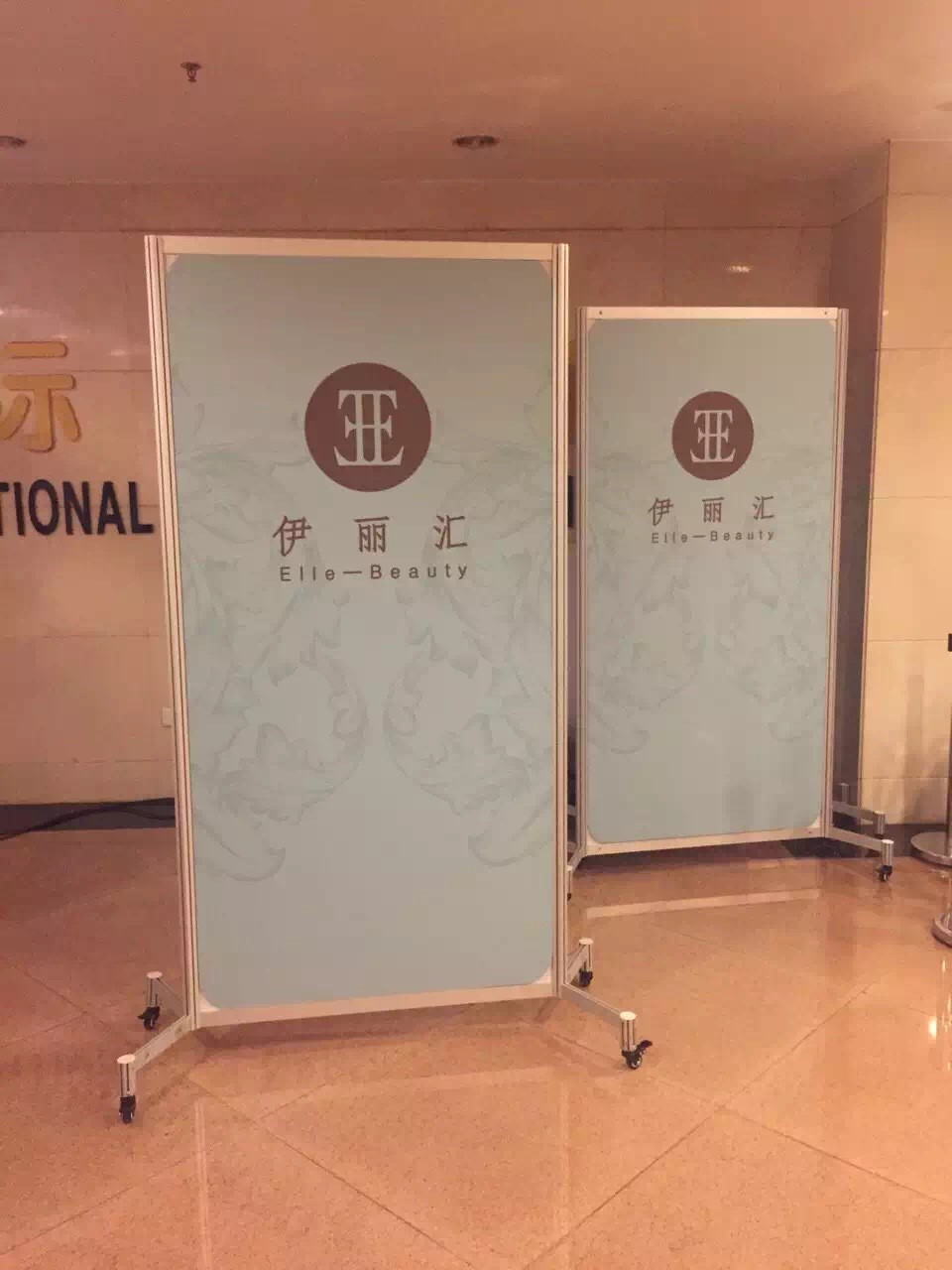 Wall Panel Parition With Wheels, Event Show Exhibition Panel Sheet ...