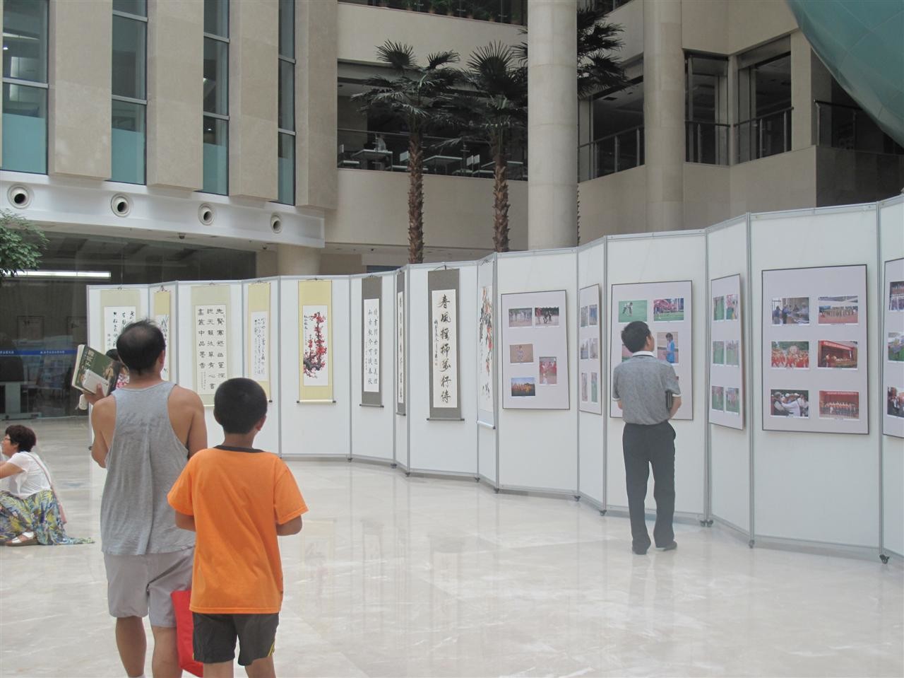 Wall Panel Parition With Wheels, Event Show Exhibition Panel Sheet ...