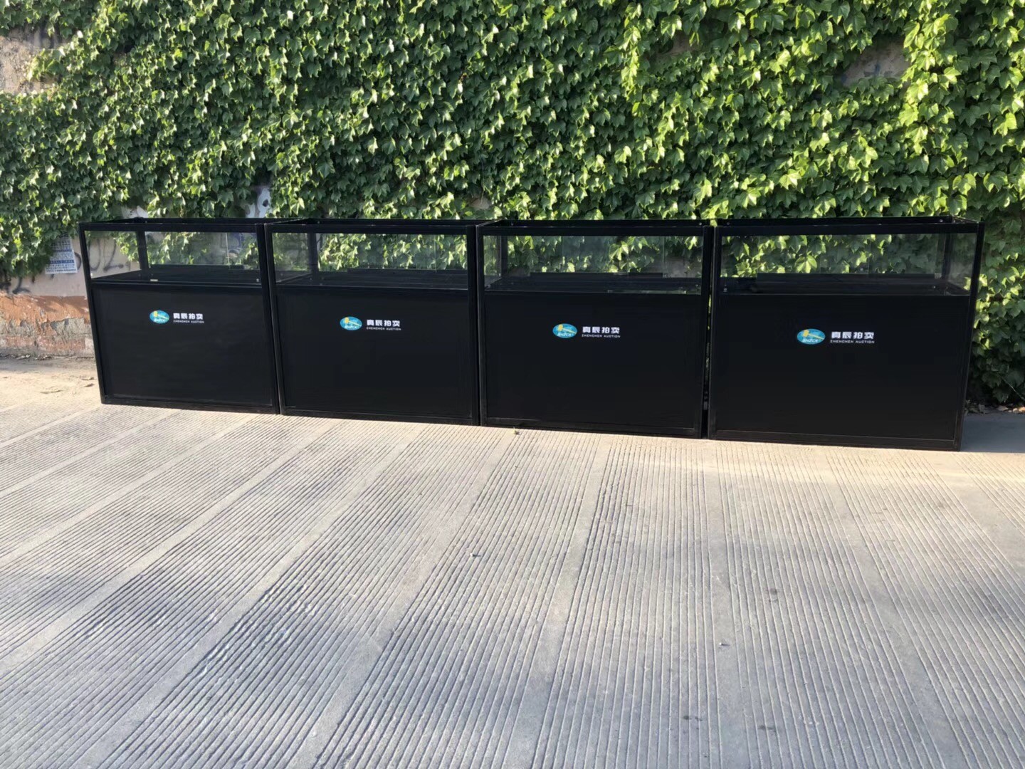 High Quality Aluminum Folding Display Showcase Counter with display TOP ...